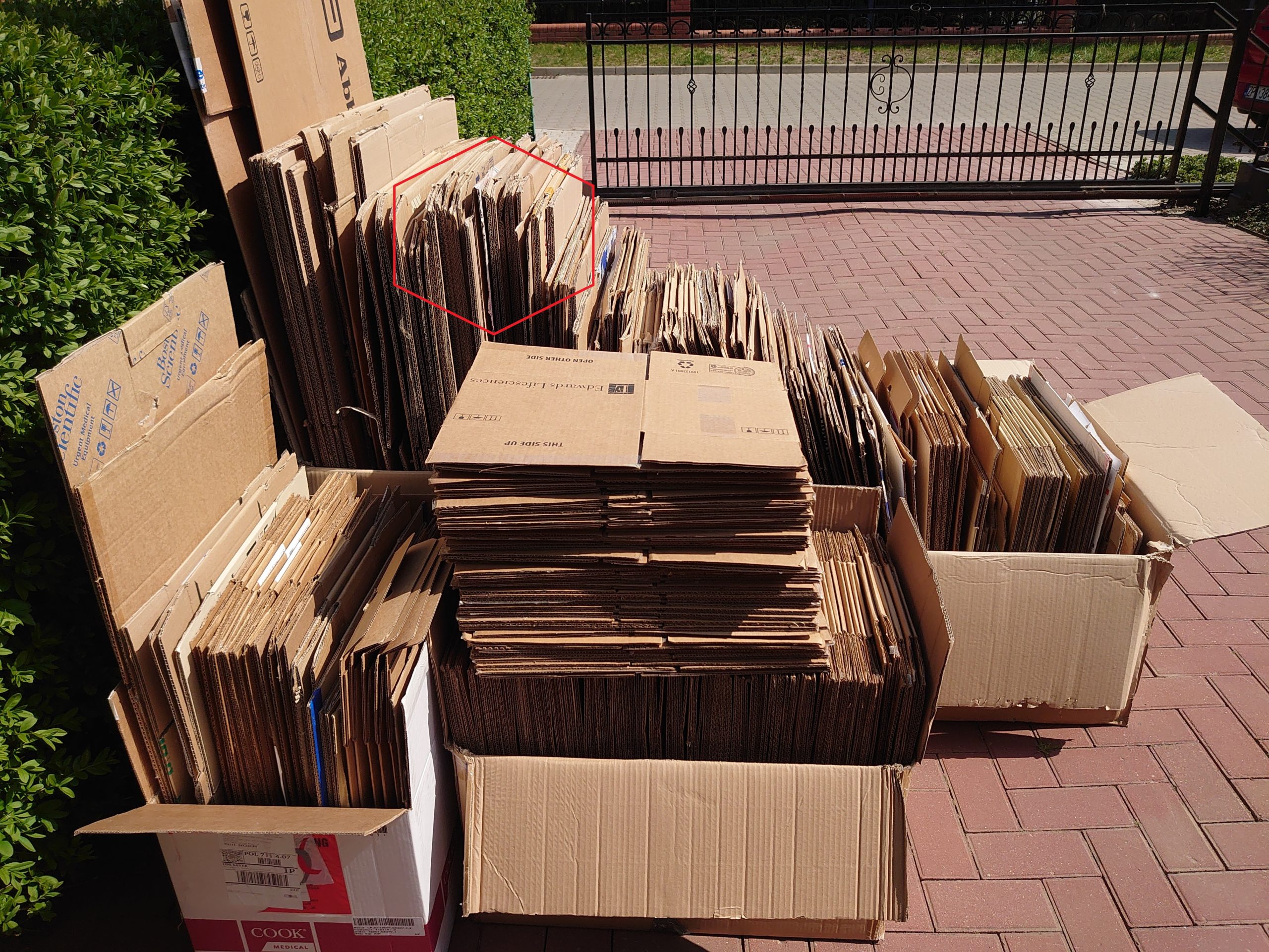 Szare kartony (duże) - Skarby Strychu